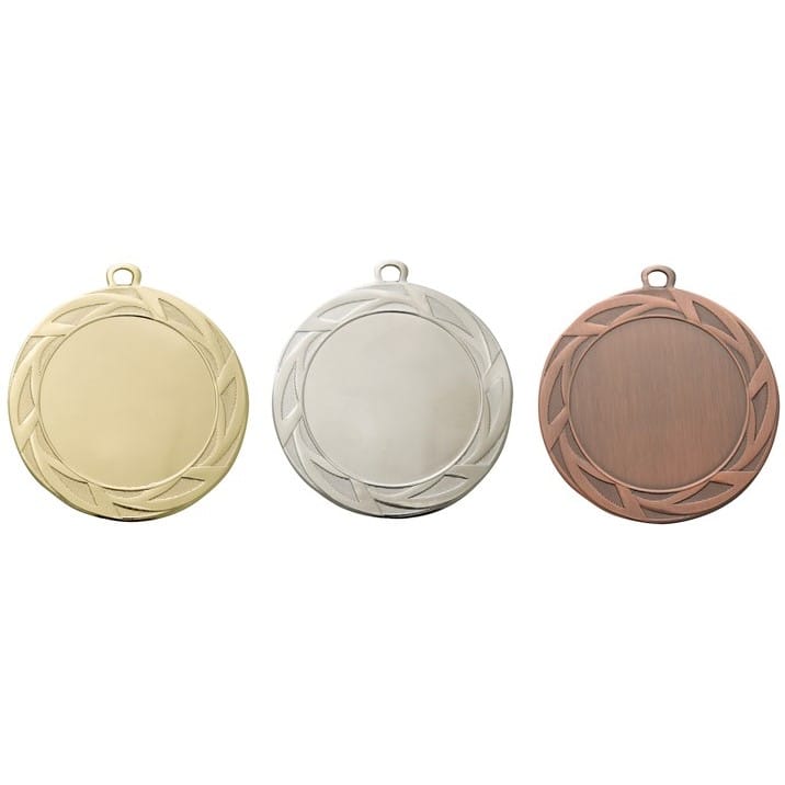 Pack of 100 Champion Medals with Ribbons & Logo Inserts (70mm) | Impact ...