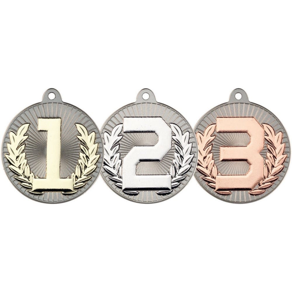 Bergin 1st, 2nd and 3rd Place Medal - MV07 | Impact Trophies