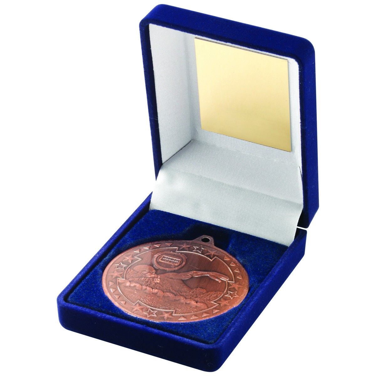 Tri Star Swimming Medal & Box - JR28-TY57 | Impact Trophies