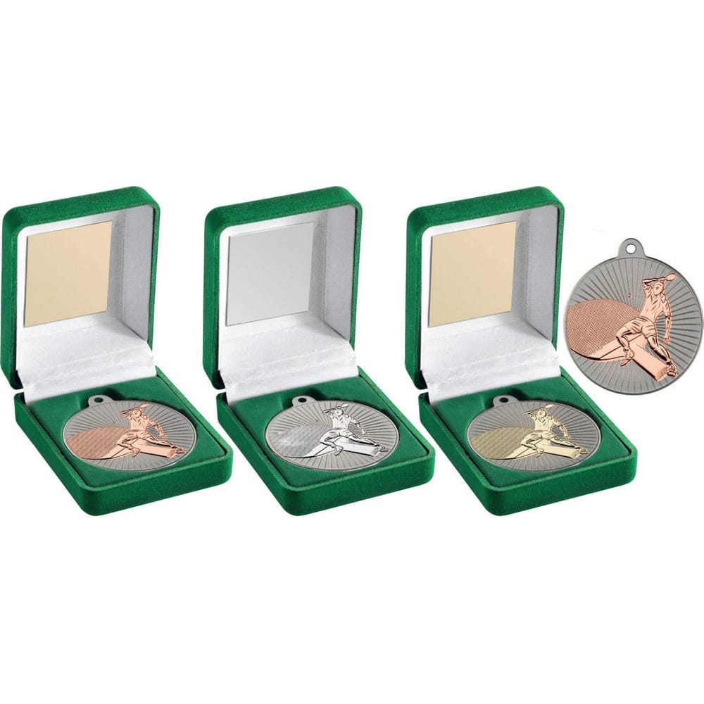 Bergin Table Tennis 50mm Medal & Box - JR36-TY156 | Impact Trophies