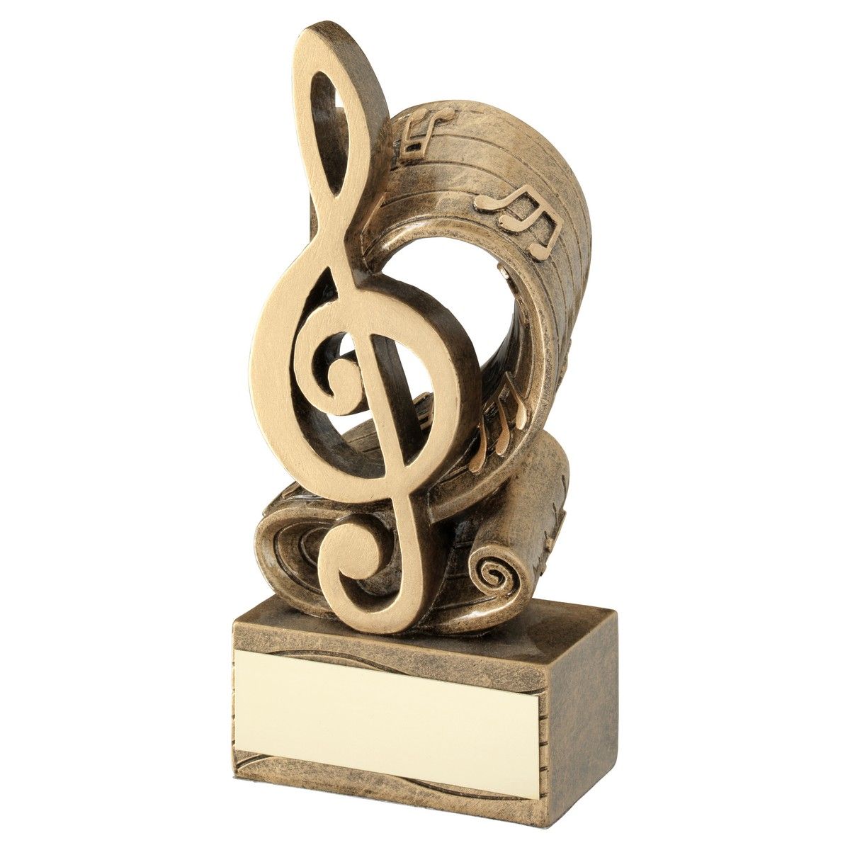 Gold Treble Clef Music Award - RF215 | Impact Trophies