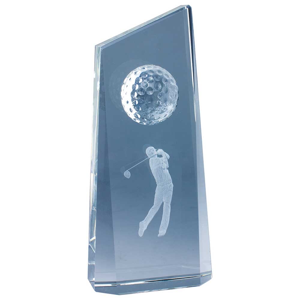 Wisdom Golf Crystal Award - CR24180 | Impact Trophies
