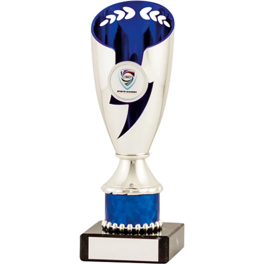 Silver Firebolt Cup Blue - 2050 | Impact Trophies
