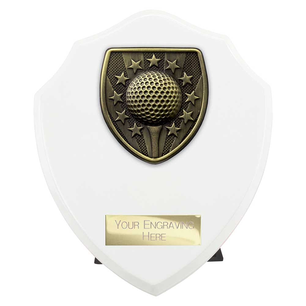 Cobra Golf Shield - Arctic White - PT24210 | Impact Trophies