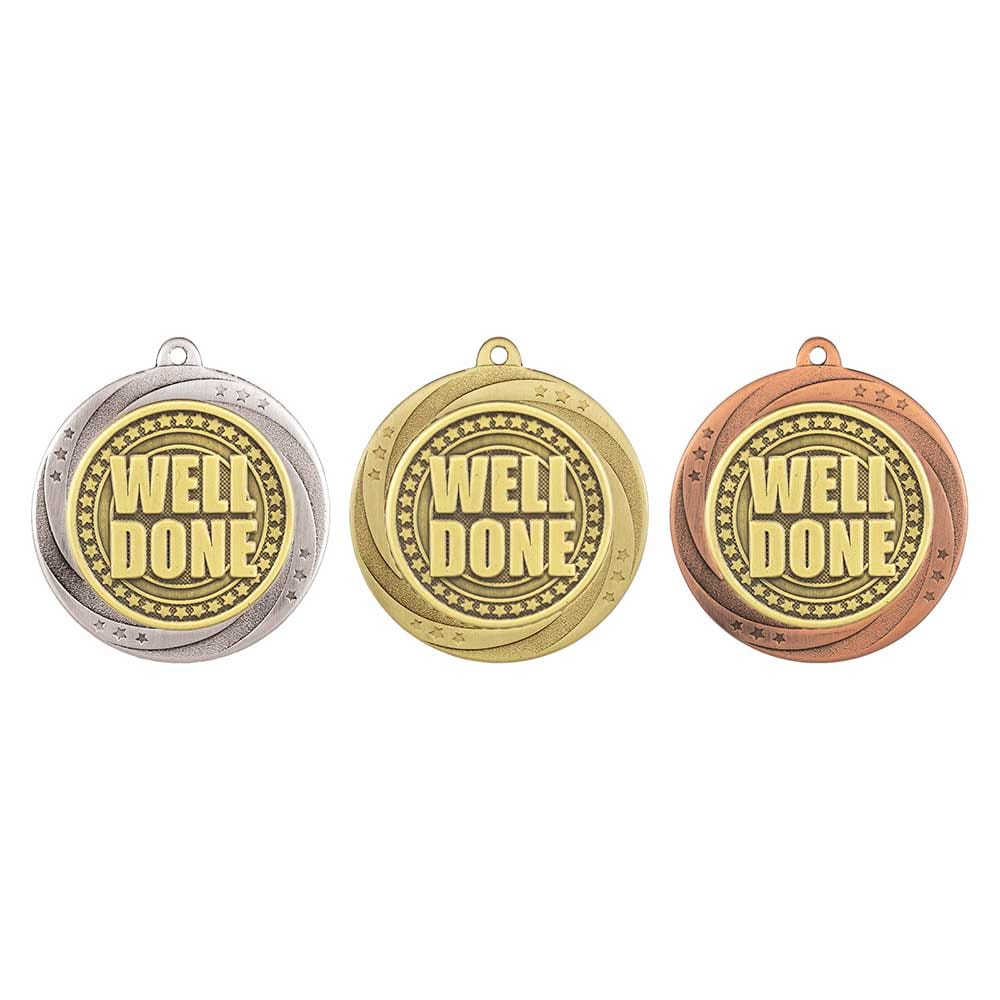 Superstar Well Done Medal - MM25163 | Impact Trophies