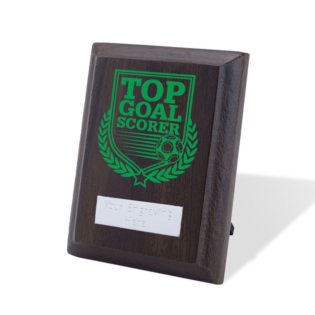 Britannia Football Top Goal Scorer Walnut Plaque - AFFWP6-FOOT15 ...