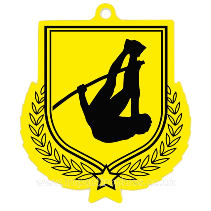 Impact Athletics Pole Vault Shield Medal Colour - AFMM1-ATH9/ Clr ...