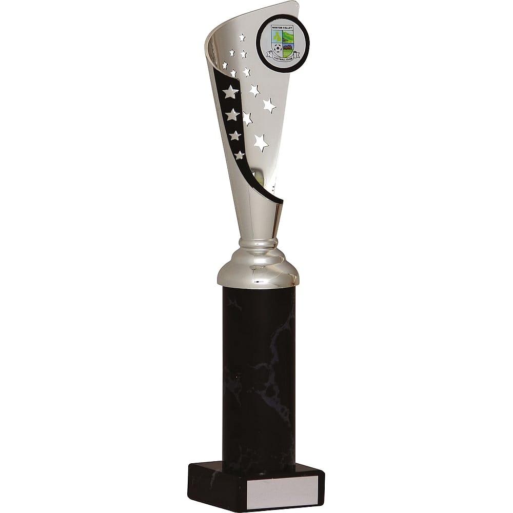 Silver Tempest Star Trophy Black - 1764 | Impact Trophies