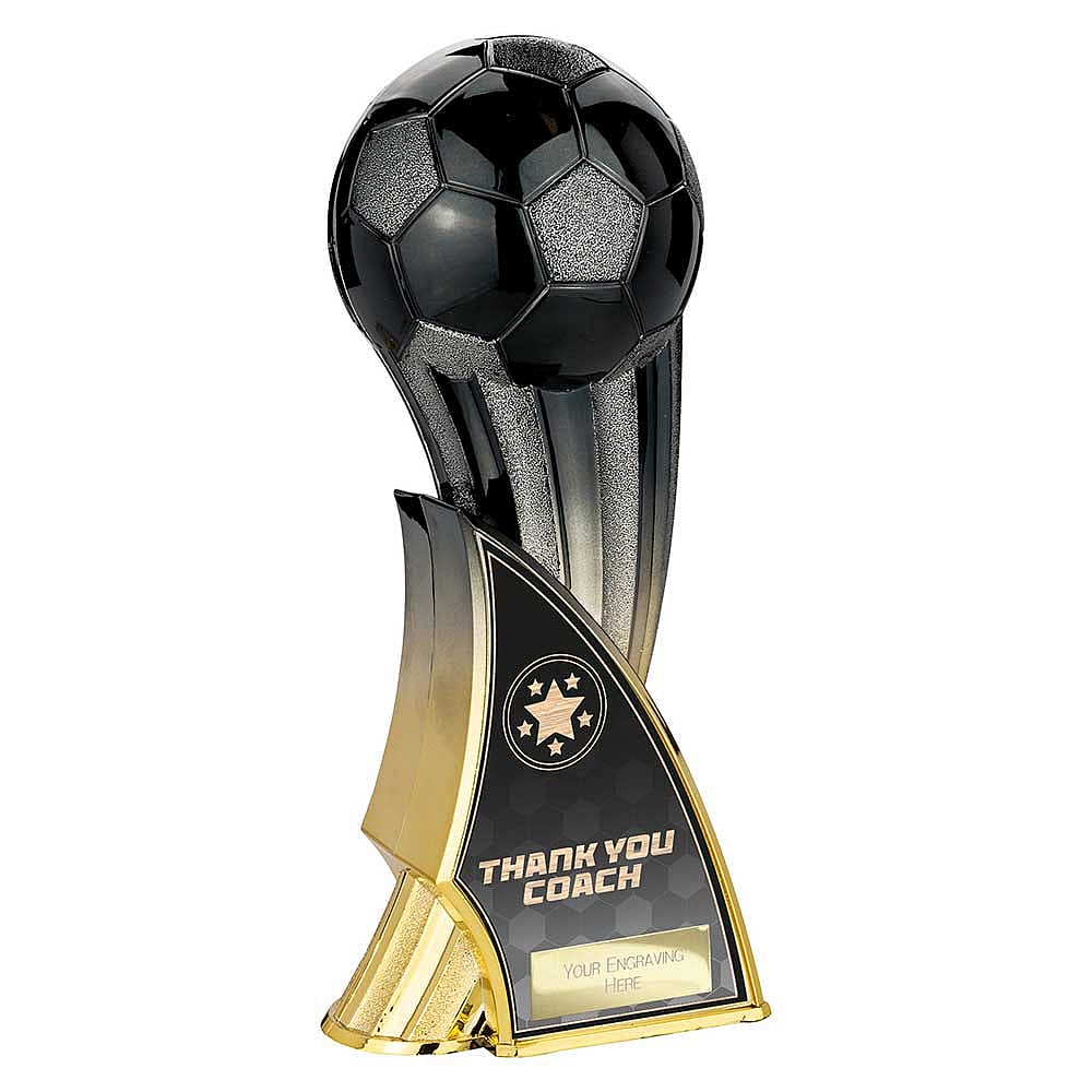 Firestorm Football Thank you Coach Award Black & Gold - PX25382 ...