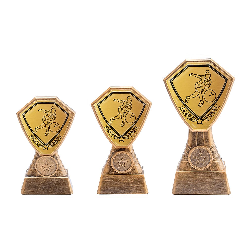 Gladiator Female Ten Pin Bowling Award - AFP001-TPB2 | Impact Trophies