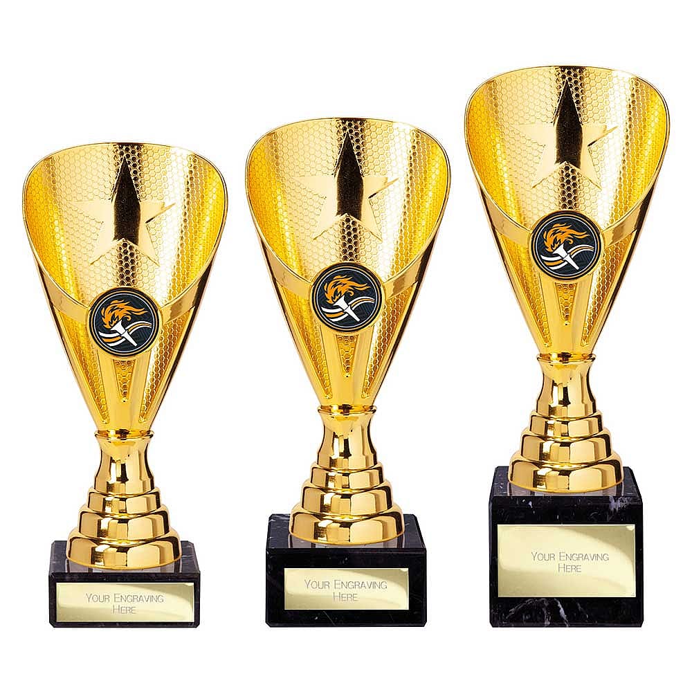 Rising Stars Gold Trophy Gold or Red - TR26687/TR26688 | Impact Trophies