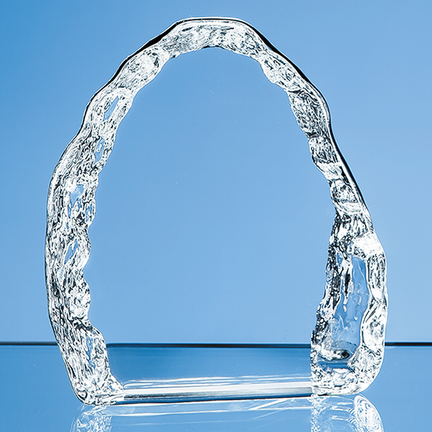 Optical Crystal Vertical Ice Block | Impact Trophies