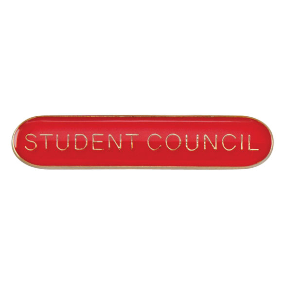 Student Council Metal School Bar Badge - SB16121 | Impact Trophies