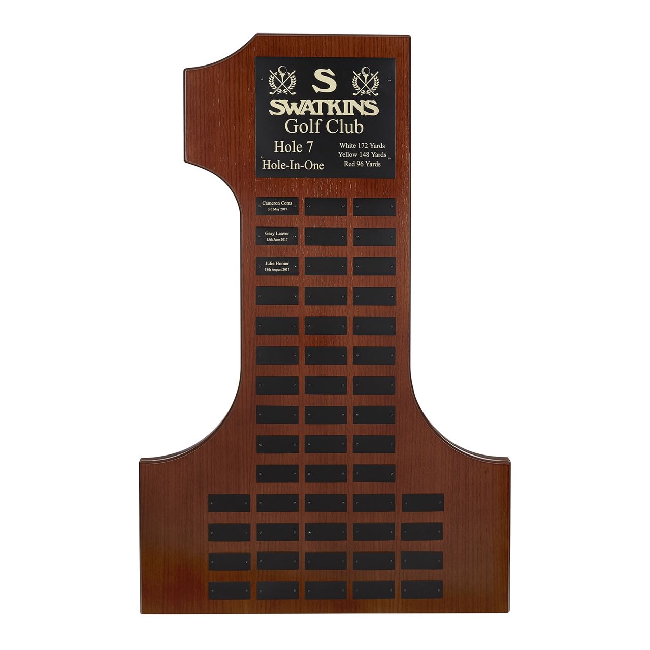 3 Feet Tall Wall Hanging Hole-In-One Plaque - JGG012 | Impact Trophies