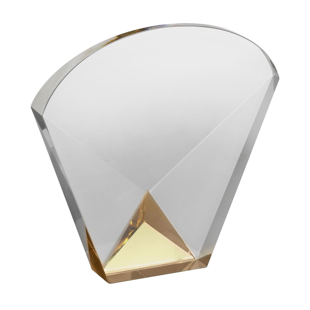 Emerald, Sapphire and Amber Coloured Crystal Award - AC176 | Impact ...