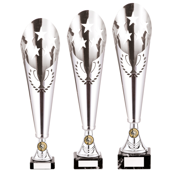 Legendary Laser Cut Silver Metal Cup - TR20552 | Impact Trophies