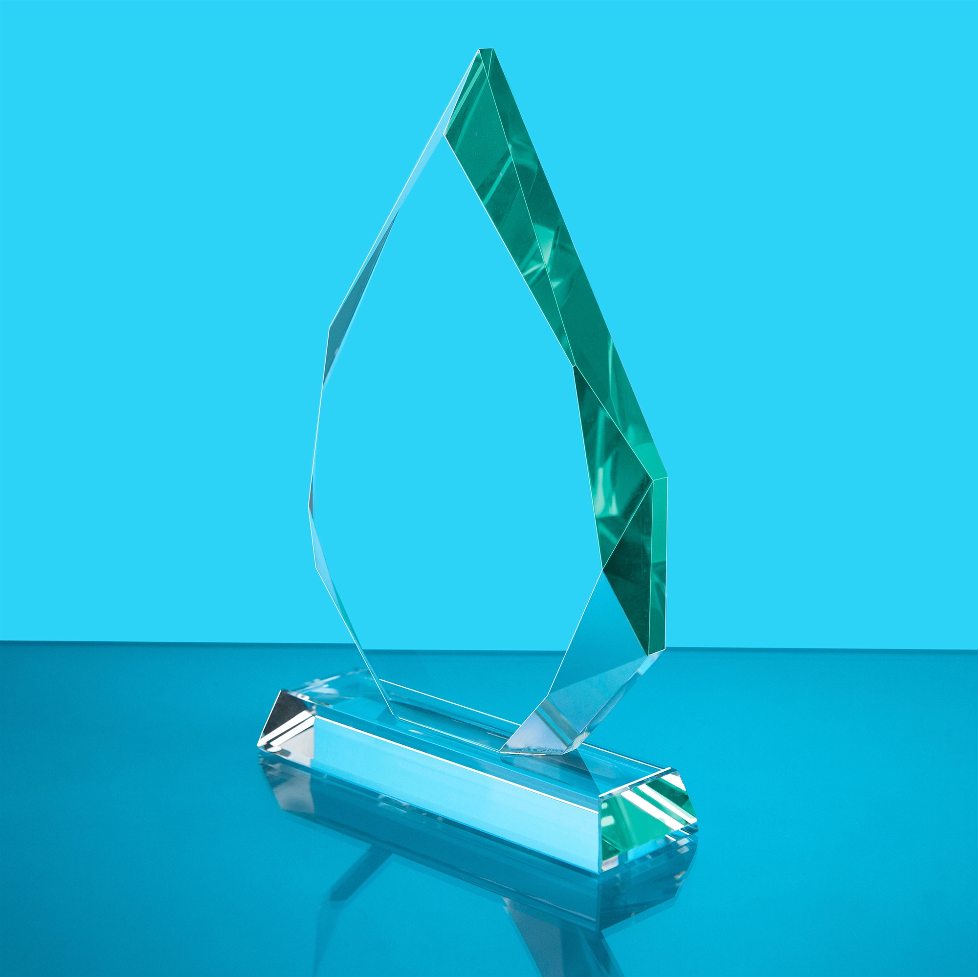 Bianca Diamond Facetted Jade Glass Award - AFG002 | Impact Trophies