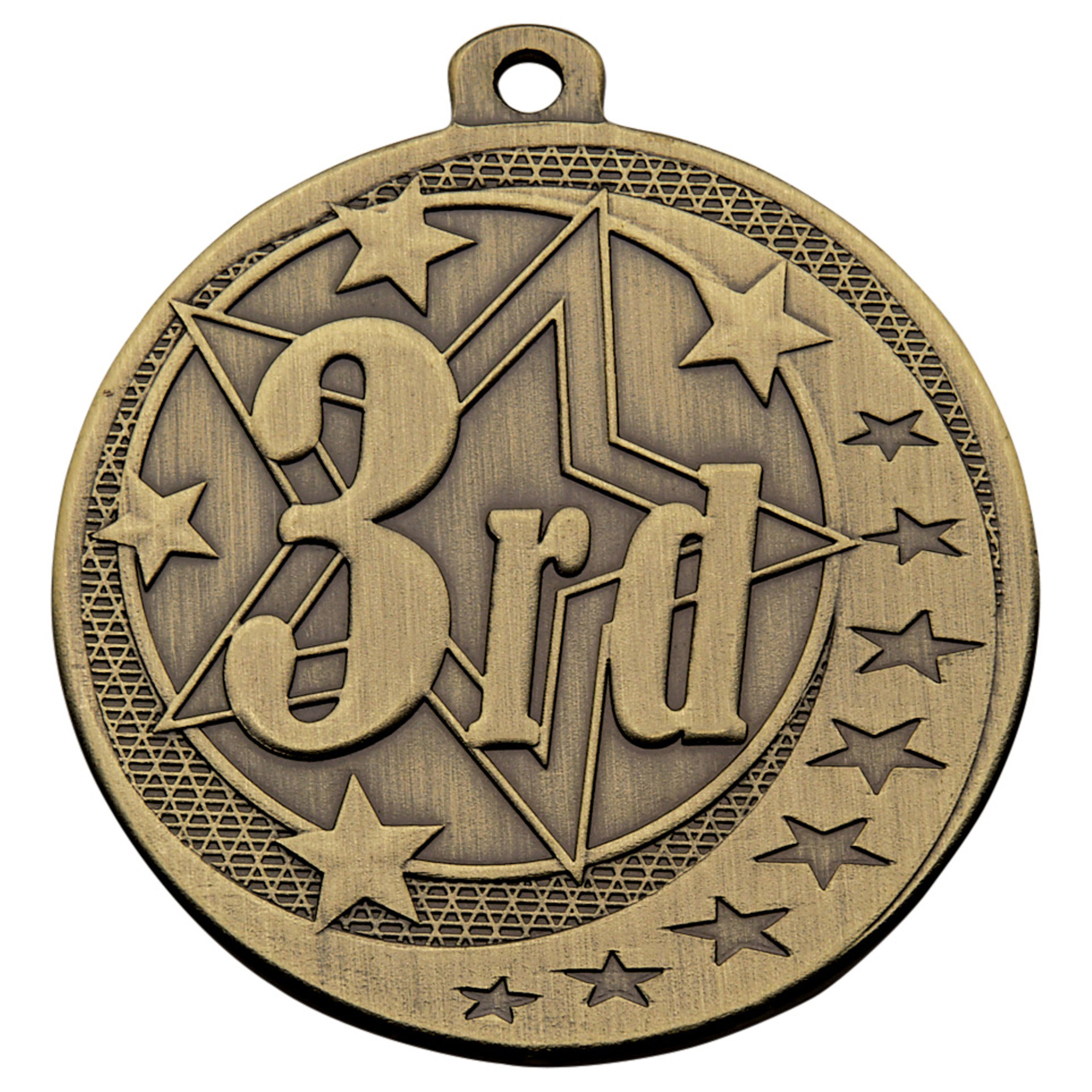 1st, 2nd, and 3rd Star Medal - G610/ G611/ G612 | Impact Trophies