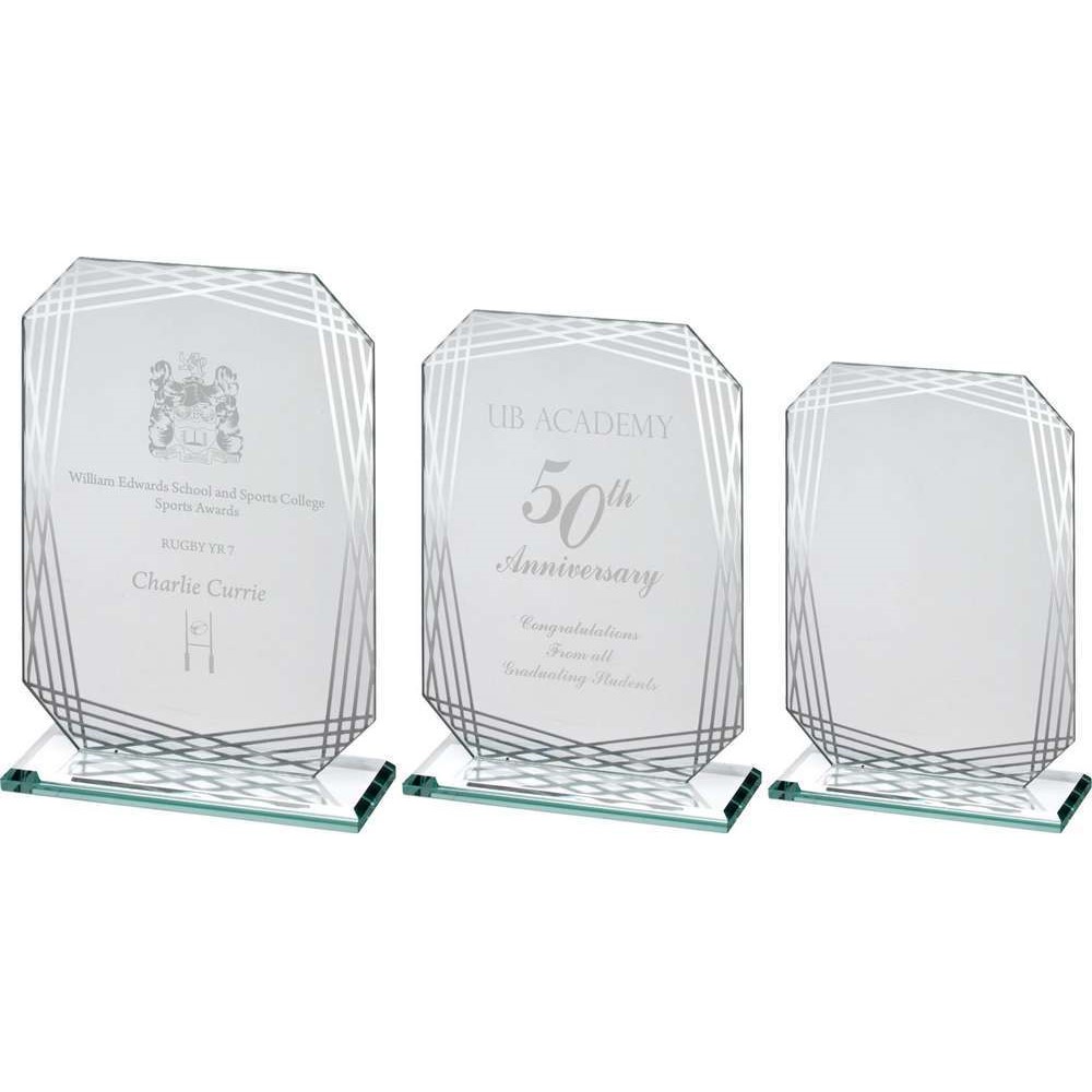 Kalix Rectangle Jade Glass Award - SL2 | Impact Trophies