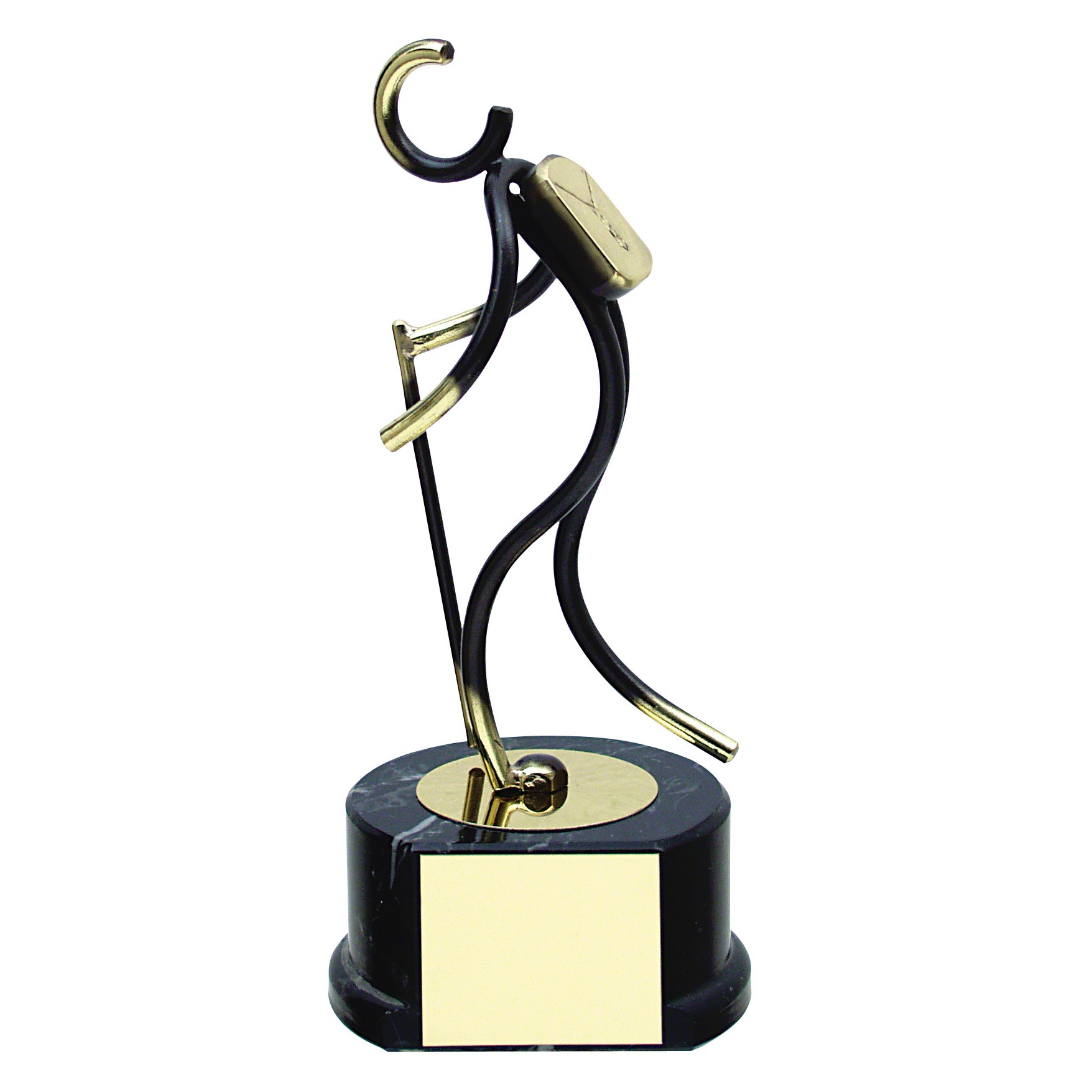 Hiking Figure Handmade Metal Trophy - 700 EX | Impact Trophies