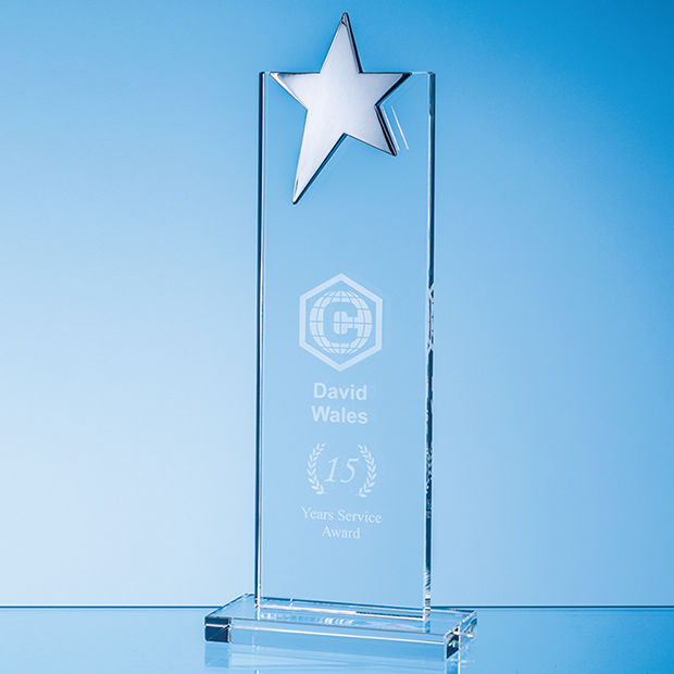 Optical Crystal Genesis Column Award - FC231/ FC232 | Impact Trophies