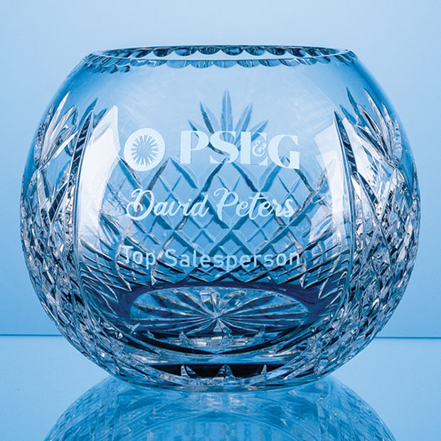 Lead Crystal Panelled Round Bowl - LOS91/ LOS92/ LOS93 | Impact Trophies