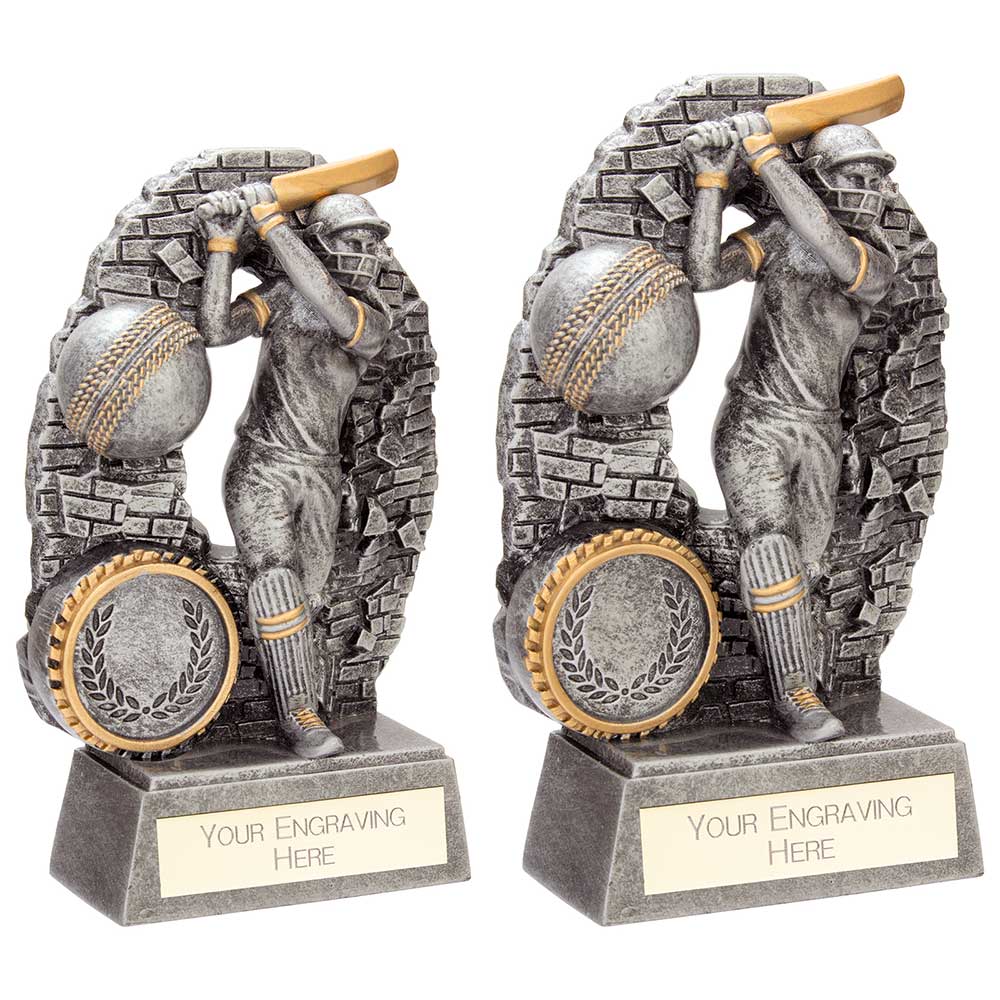 Blast Out Female Cricket Award - RF24037 | Impact Trophies