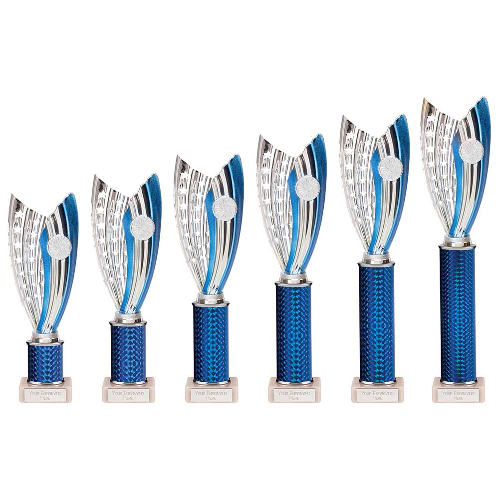 Glamstar Column Trophy Blue or Purple - TR23557/ TR23556 | Impact Trophies