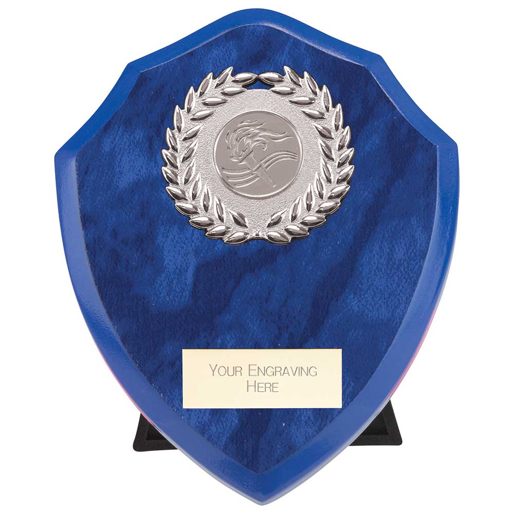 Reward Wreath Shield Blue - PL24569 | Impact Trophies