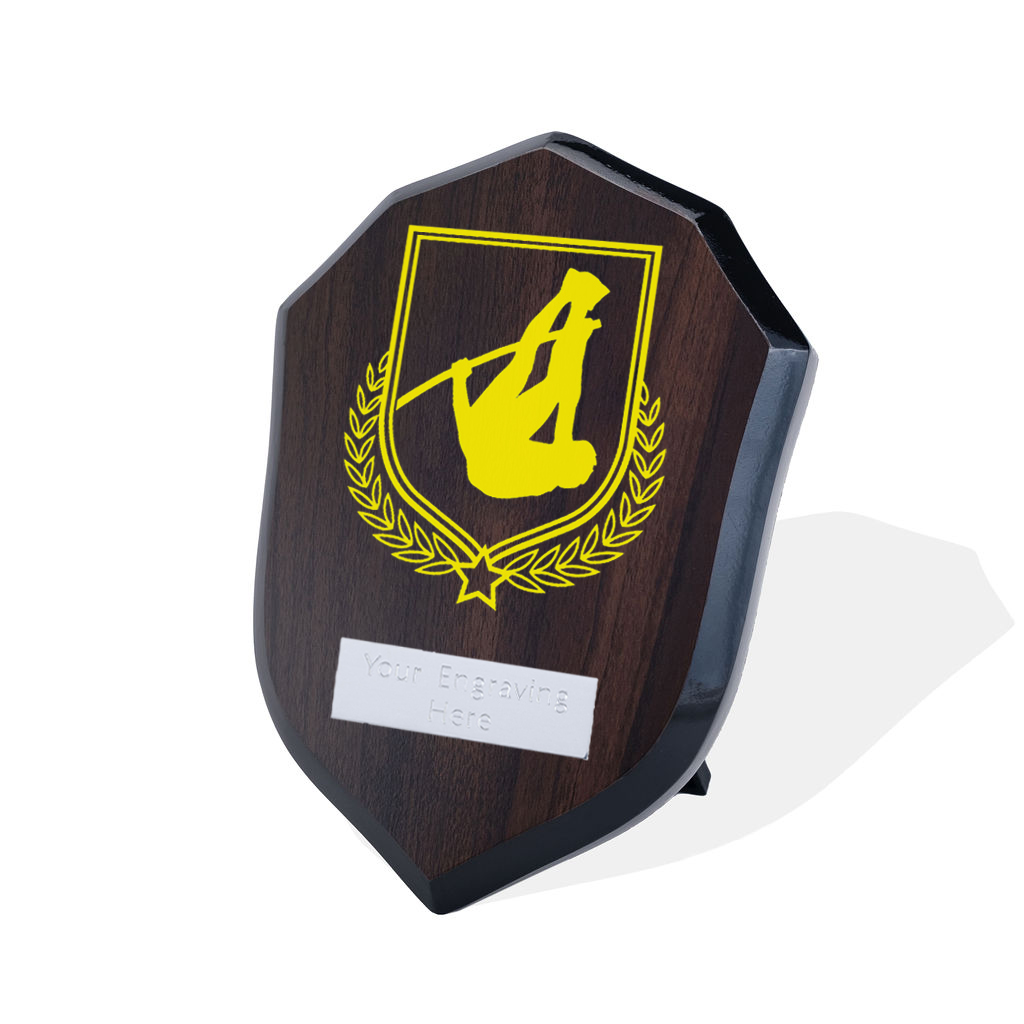 Britannia Athletics Pole Vault Walnut Shield - AFWS31-ATH9 | Impact ...