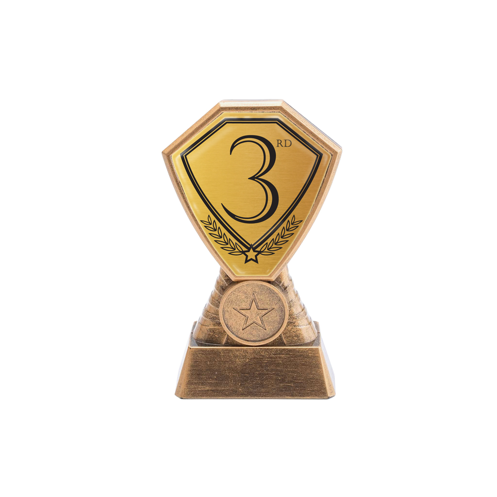 Gladiator 1st, 2nd & 3rd Place Award Gold - AFP001-WIN1/ AFP001-WIN2 ...