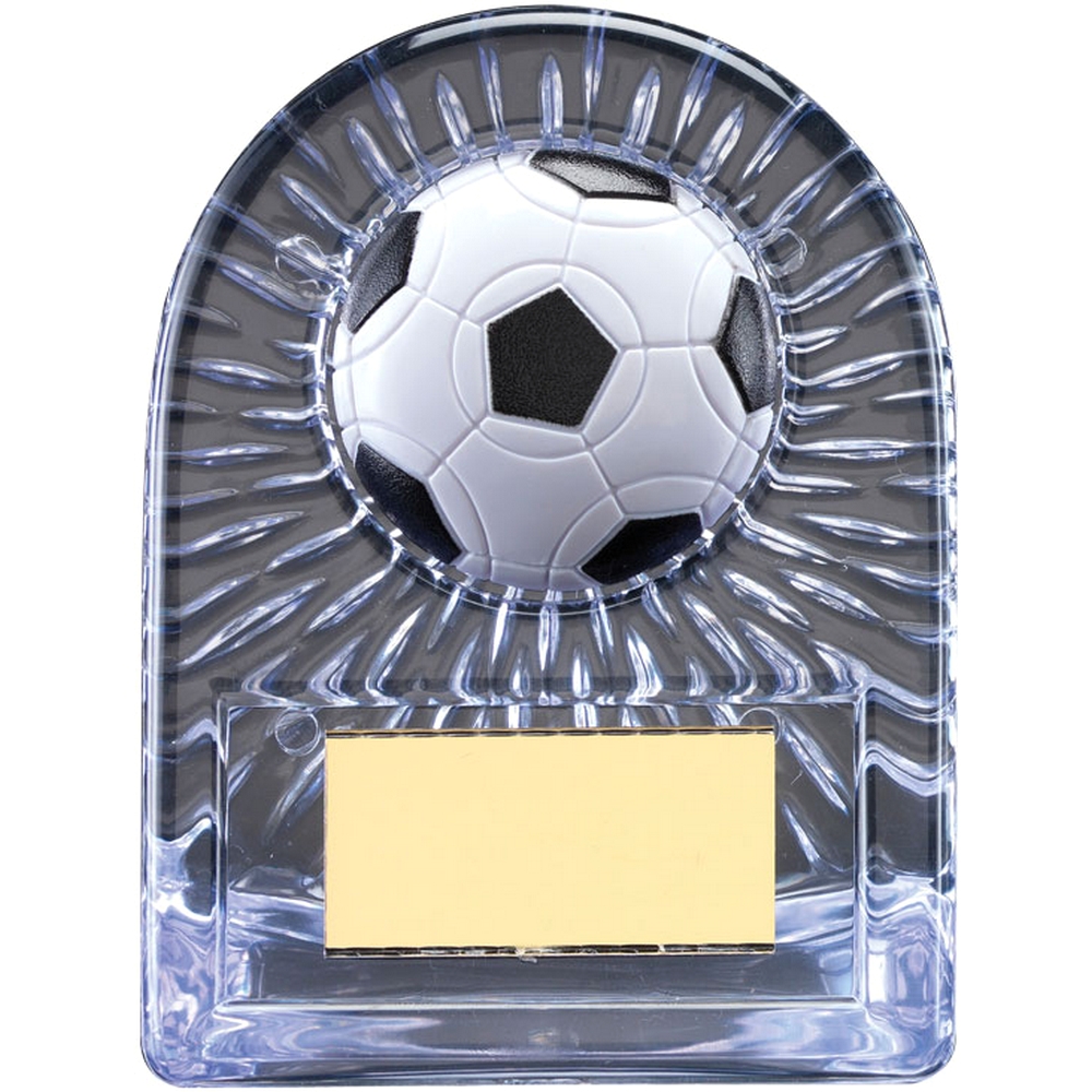 Clear Acrylic Football Award - 336 | Impact Trophies
