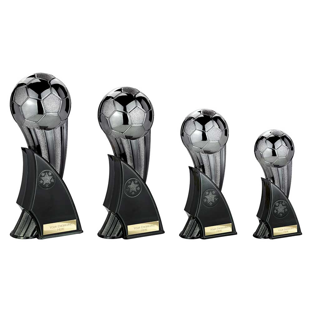 Firestorm Football Award Gunmetal & Black - PA25000 | Impact Trophies