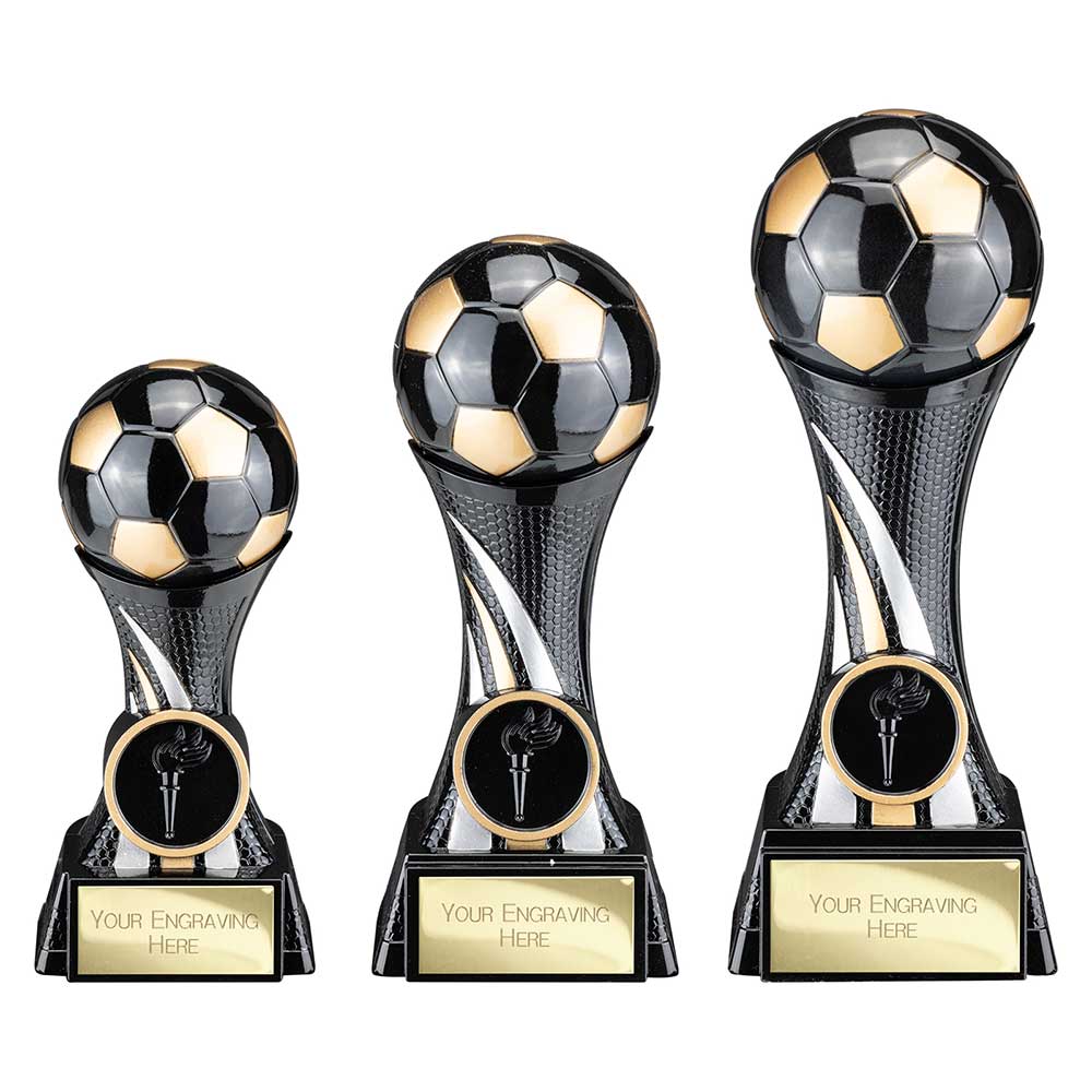Attack Strike Football Award Black & Gold - PA25034 | Impact Trophies