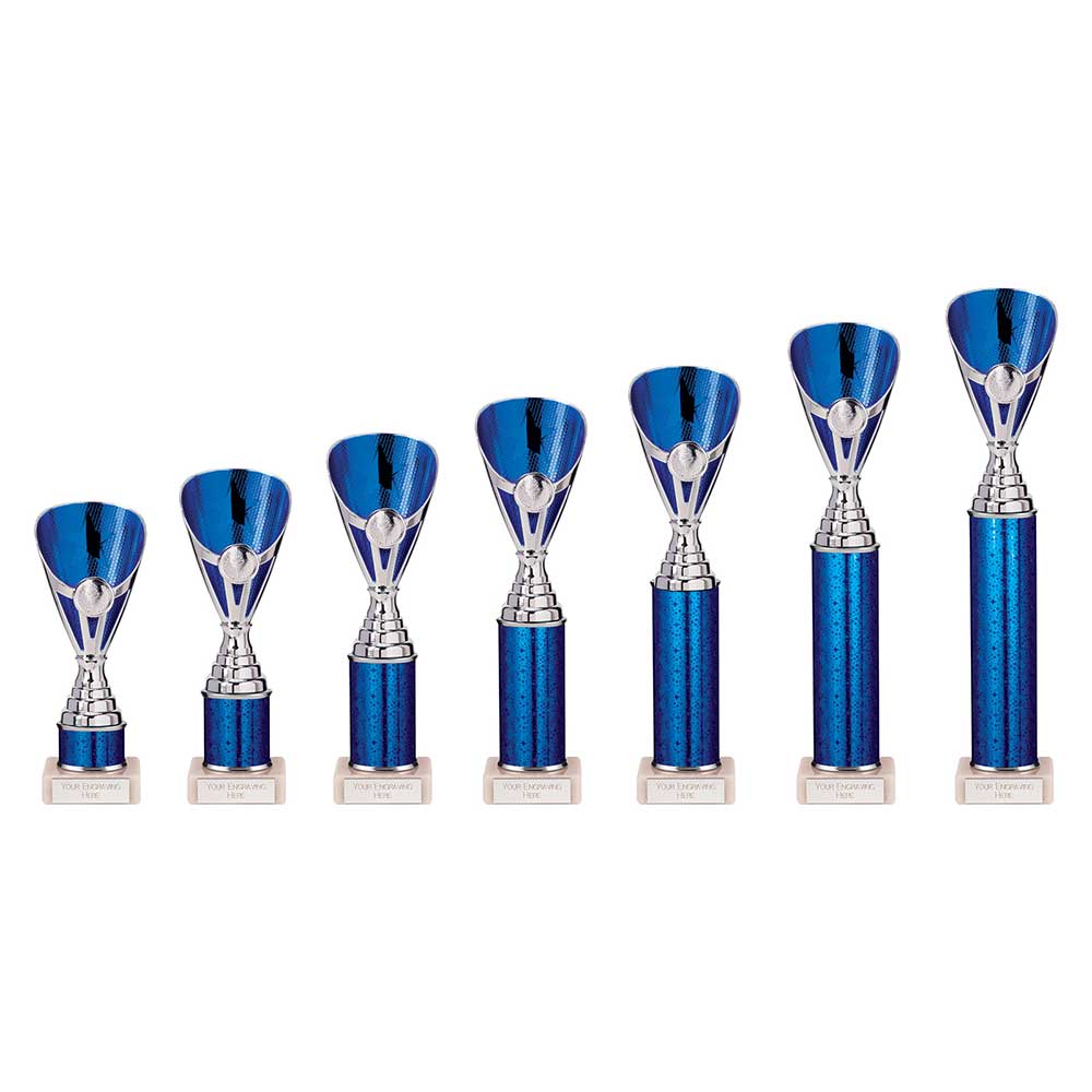 Rising Stars Column Trophy Purple or Blue - TR23563/ TR23565 | Impact ...