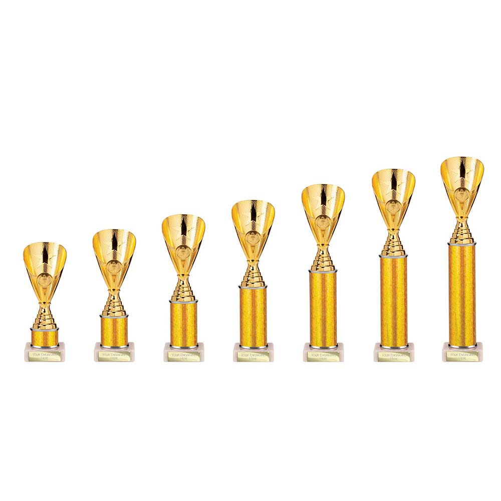 Rising Stars Column Trophy Gold or Red - TR23567/ TR23564 | Impact Trophies