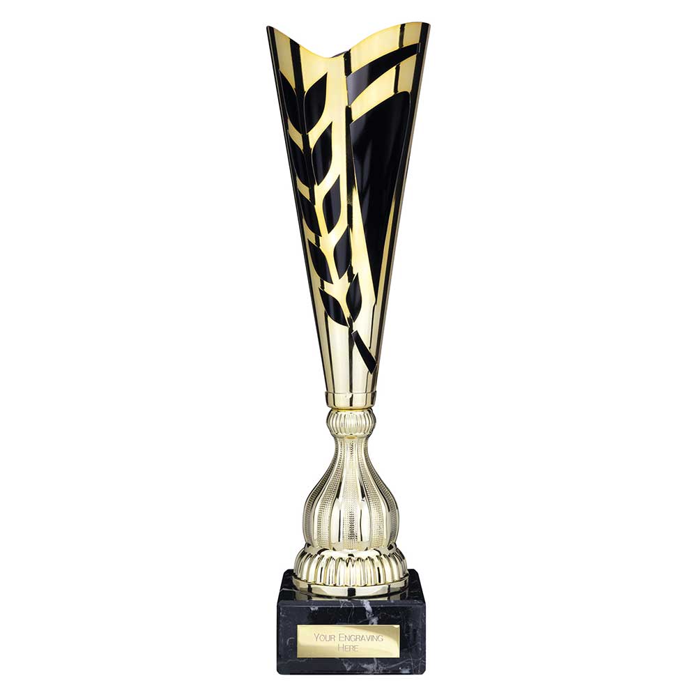 Inspire Laser Cut Gold & Black Metal Cup - TR25532 | Impact Trophies