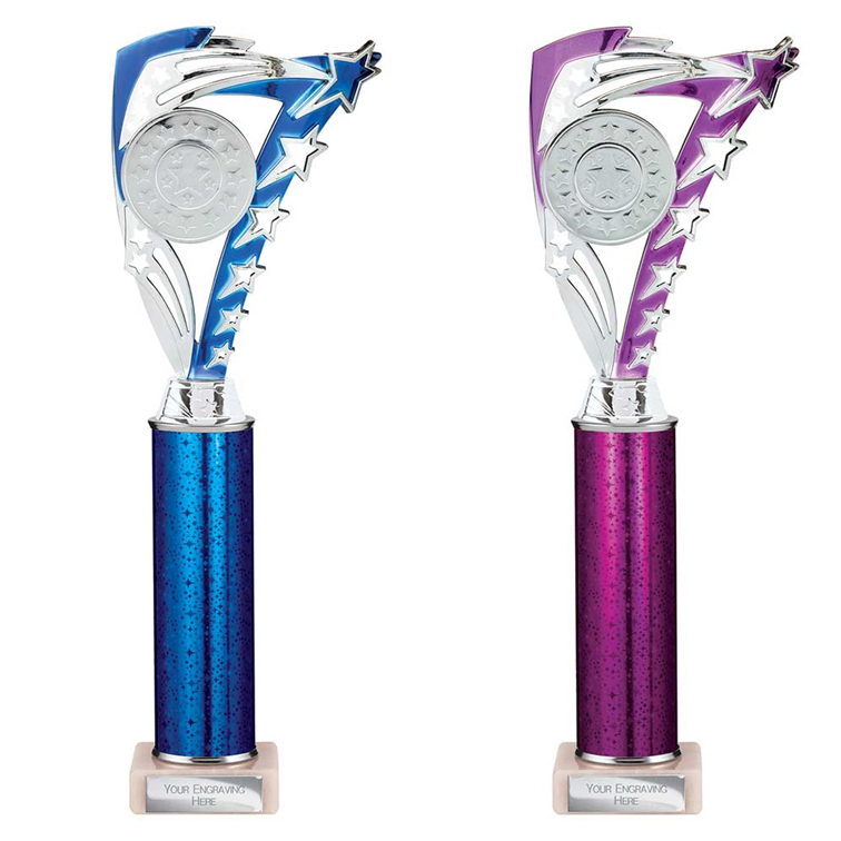 Frenzy Multi-Sport Tube Trophy Blue or Purple - TR24517/ TR24519 ...