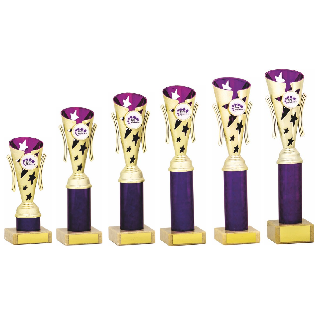 Diva Star Column Award Purple - 1967/ 1961 | Impact Trophies