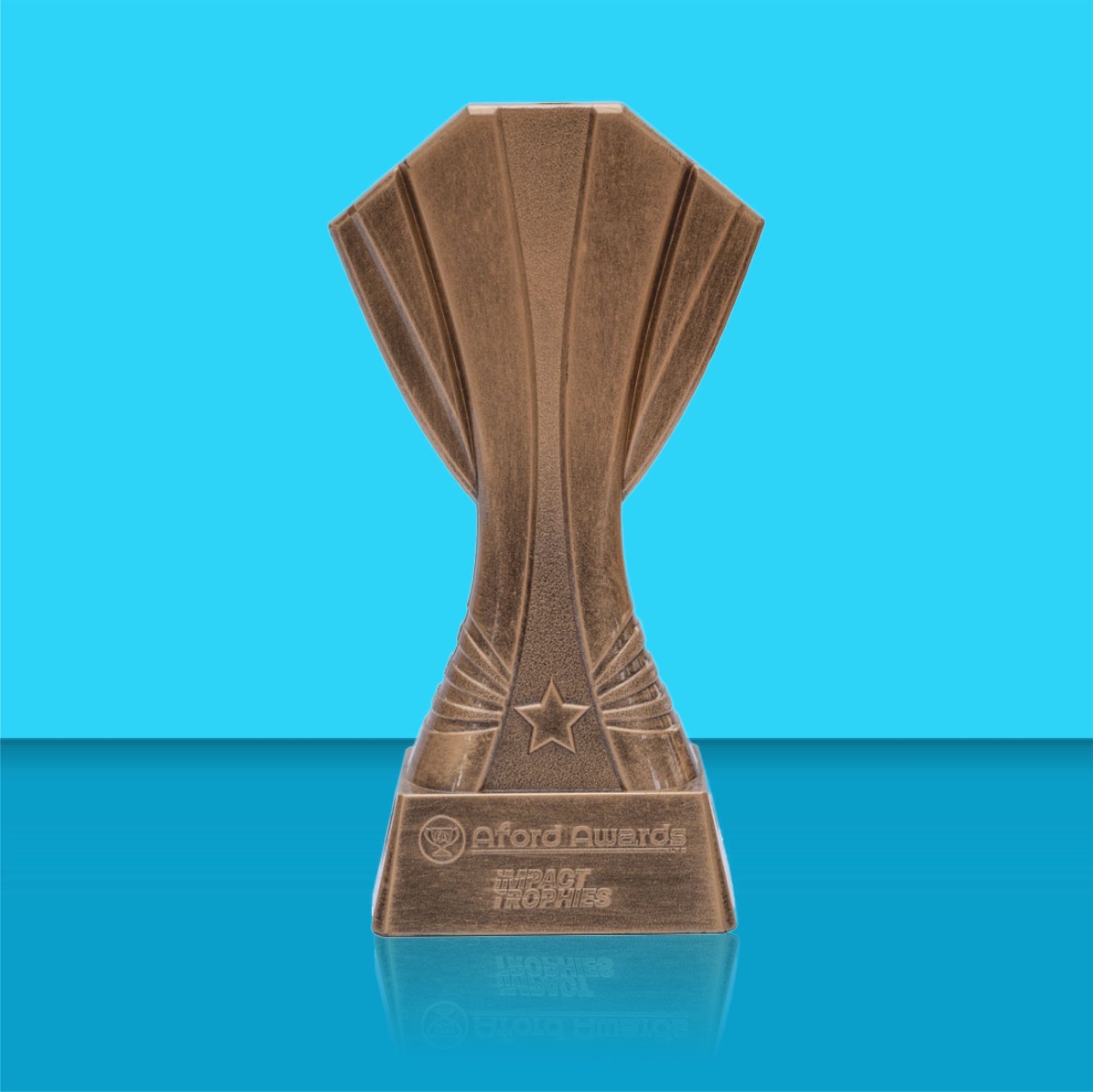 Gladiator Cricket Player Photo Award Gold - AFP001G/PHCR | Impact Trophies
