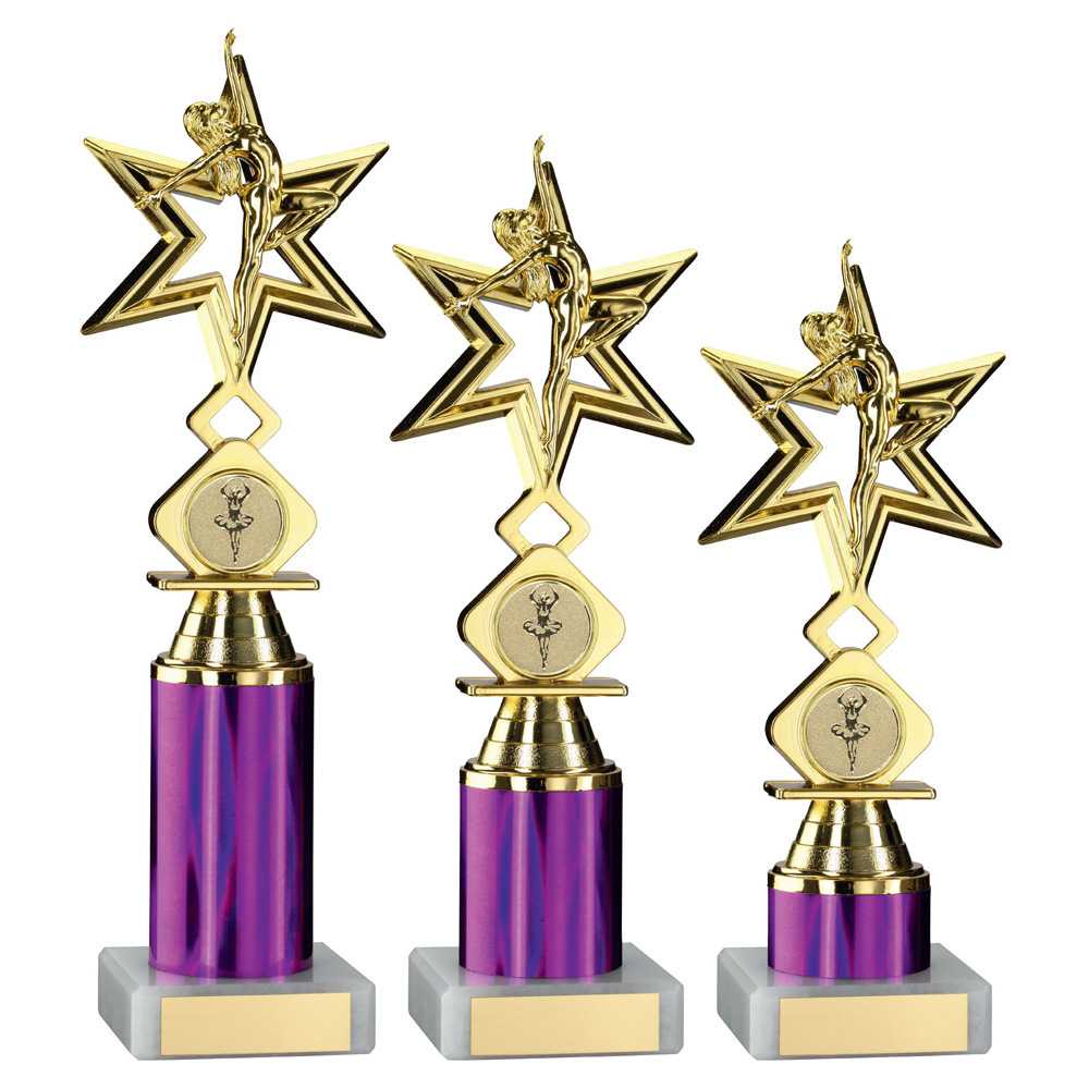 Angelica Dance Star Column Trophy - TYF601/ TYF602/ TYF603 | Impact ...