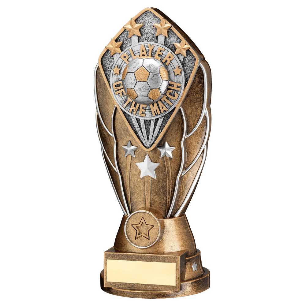 Galaxy Star Football Player of the Match Trophy - FP01-RD024 | Impact ...