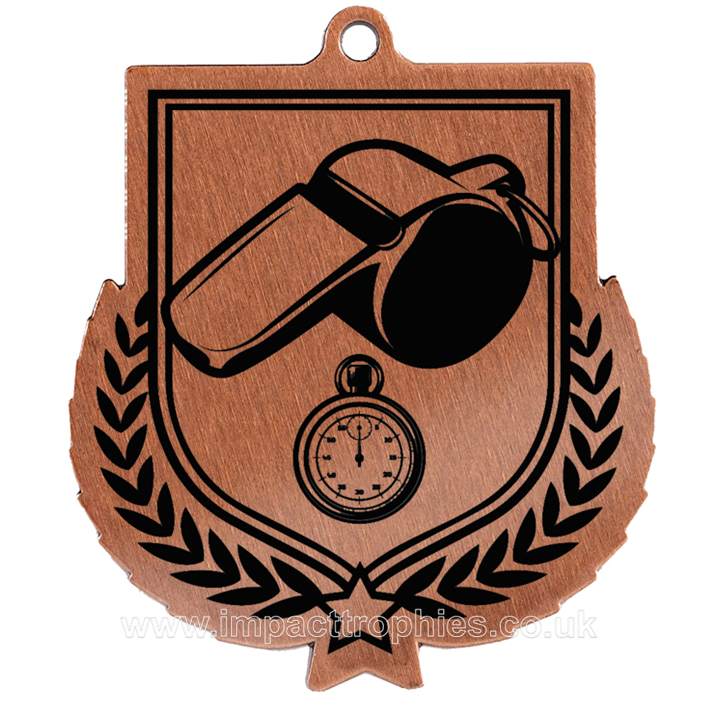 Impact Referee Shield Medal - AFMM1-FOOT6 | Impact Trophies