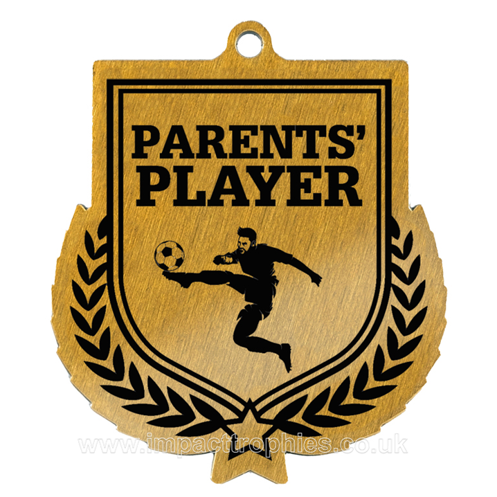 Impact Football Parents' Player Shield Medal - AFMM1-FOOT23 | Impact ...