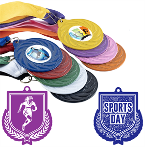 Coloured Medals | Impact Trophies