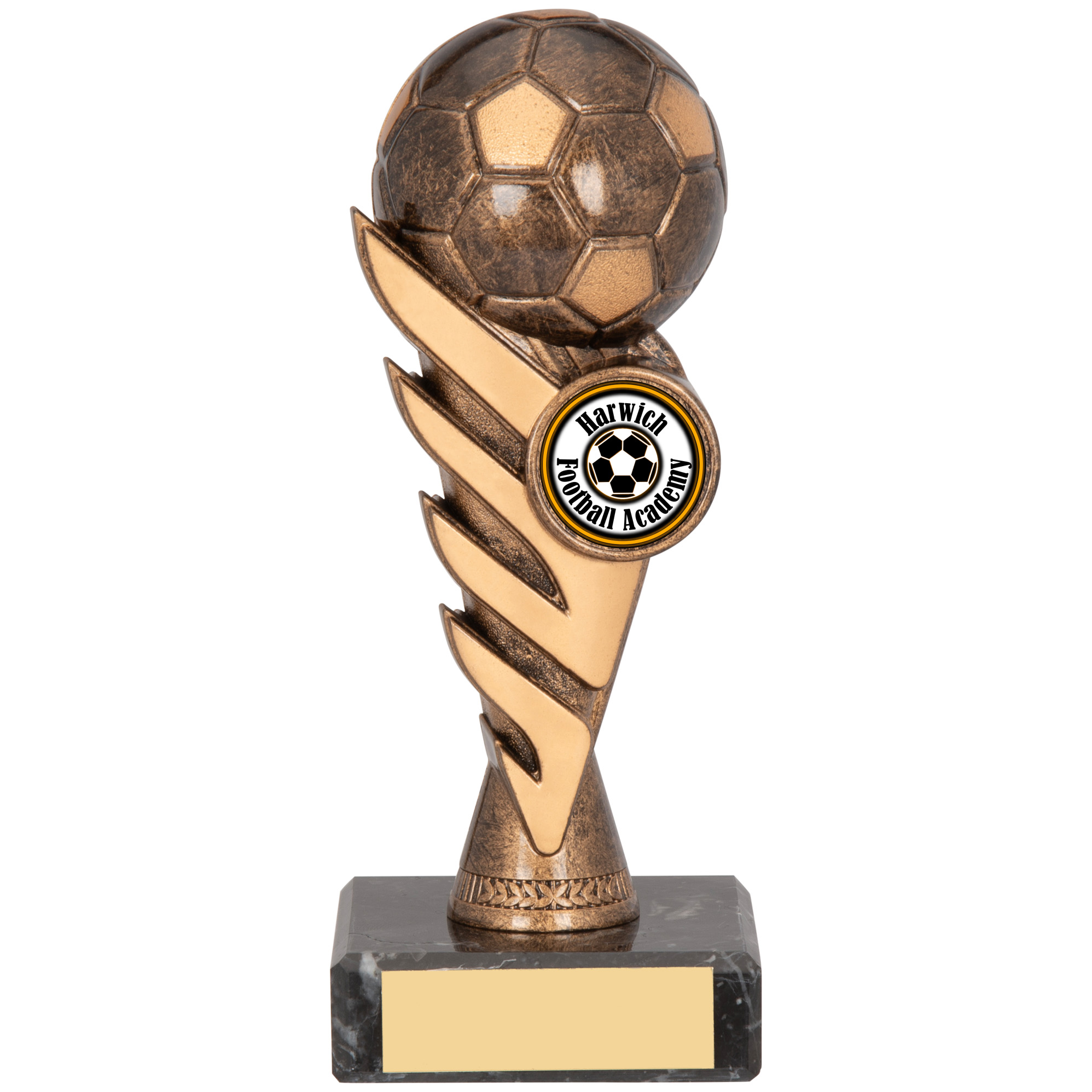 Pegasus Football Trophy - Antique Gold - A0202A | Impact Trophies