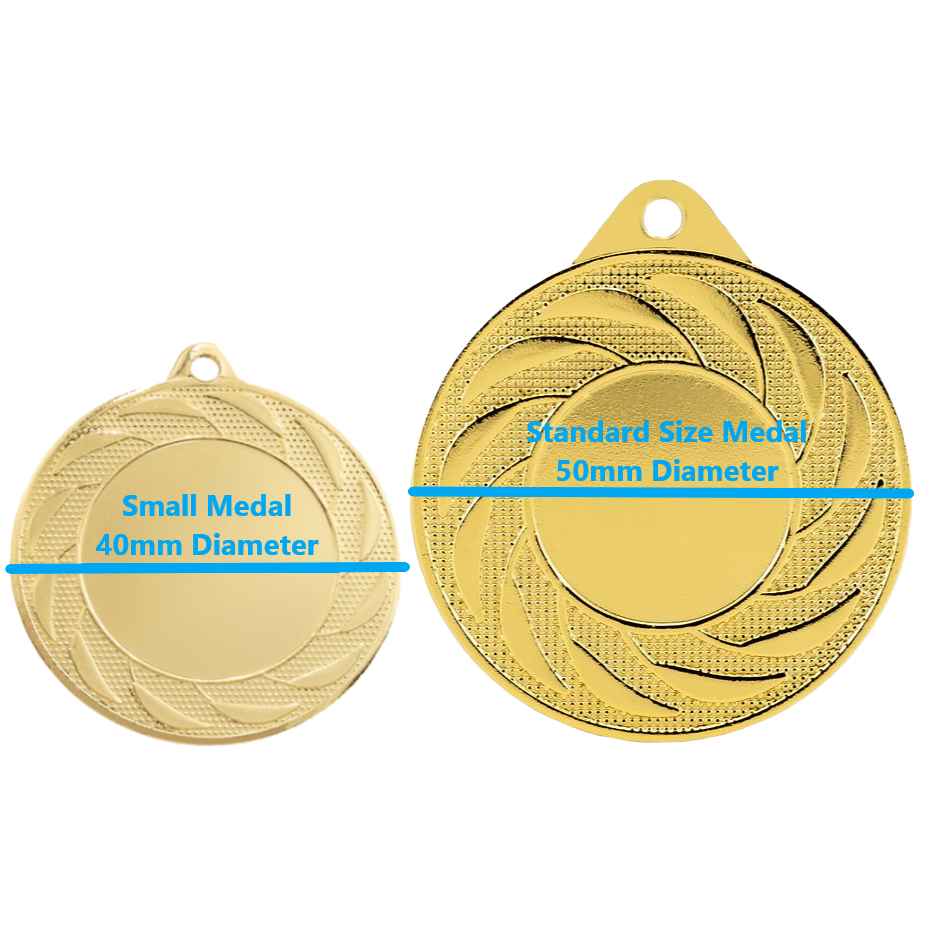 Pack of 100 Impact Budget Radial Extra Small Medals Ribbons (40mm ...