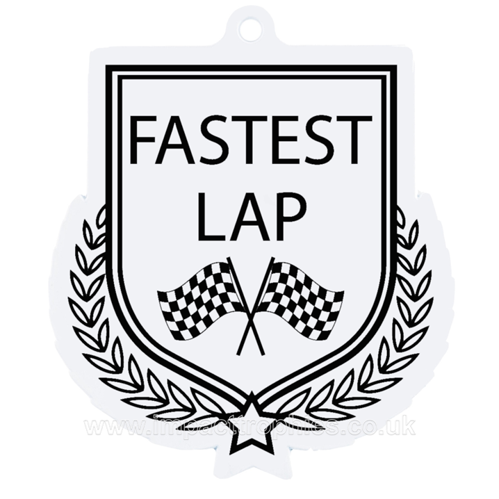 Impact Motorsport Fastest Lap Shield Medal Colour - AFMM1-MOT13/ Clr ...