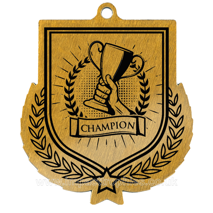 Impact Champions Shield Medal - AFMM1-WIN7 | Impact Trophies