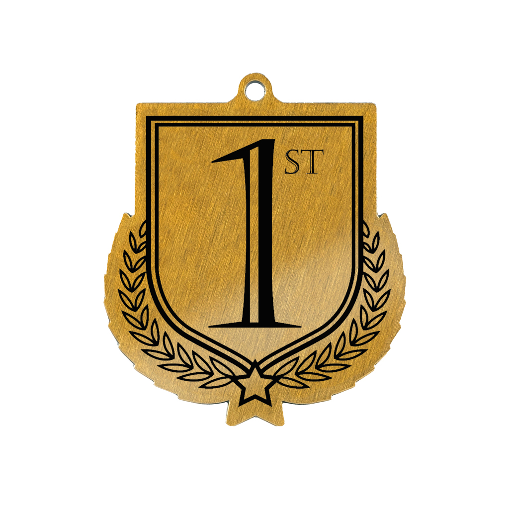 Impact 1st, 2nd, 3rd Place Shield Medal - AFMM1-WIN1/ WIN2/ WIN3 ...